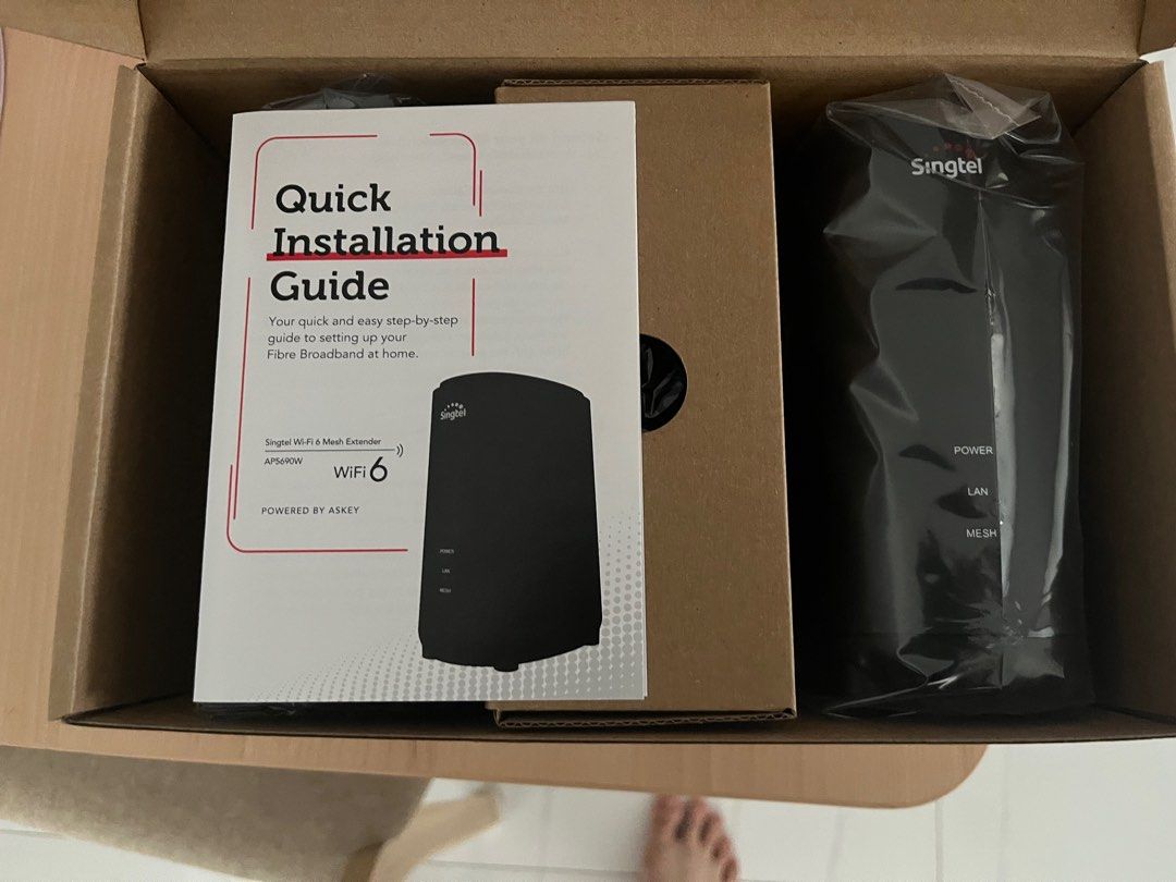 Singtel wifi 6 mesh, Computers & Tech, Parts & Accessories, Networking ...