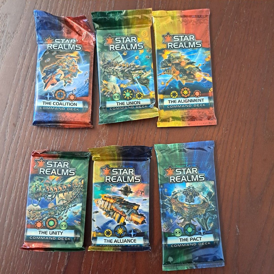 Star Realms Command Decks, Hobbies & Toys, Toys & Games on Carousell