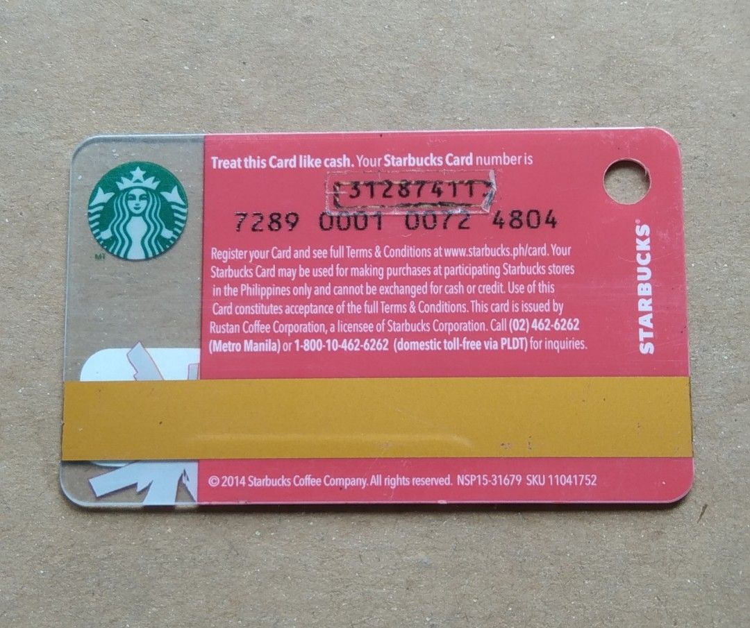 Starbucks points card, Hobbies & Toys, Memorabilia & Collectibles ...