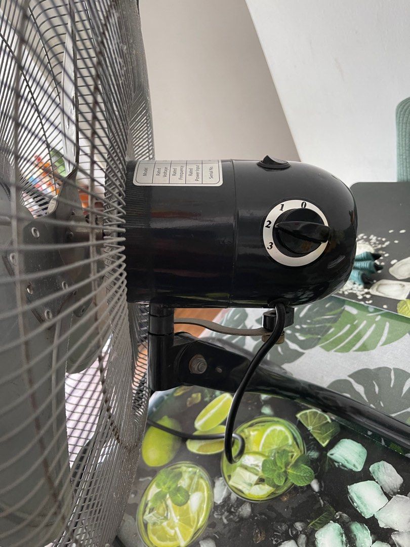 Steel Europace Table Fan 18 inch, Furniture & Home Living, Lighting ...