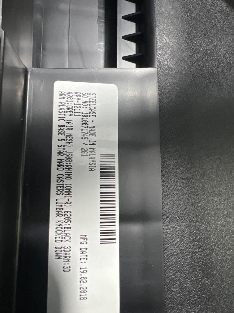 STEELCASE REPLY TASK CHAIR Ergonomic Office Chair, Furniture & Home ...