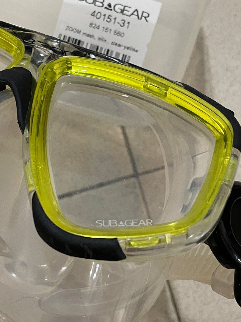 Subgear Diving Mask, Sports Equipment, Sports & Games, Water Sports on ...