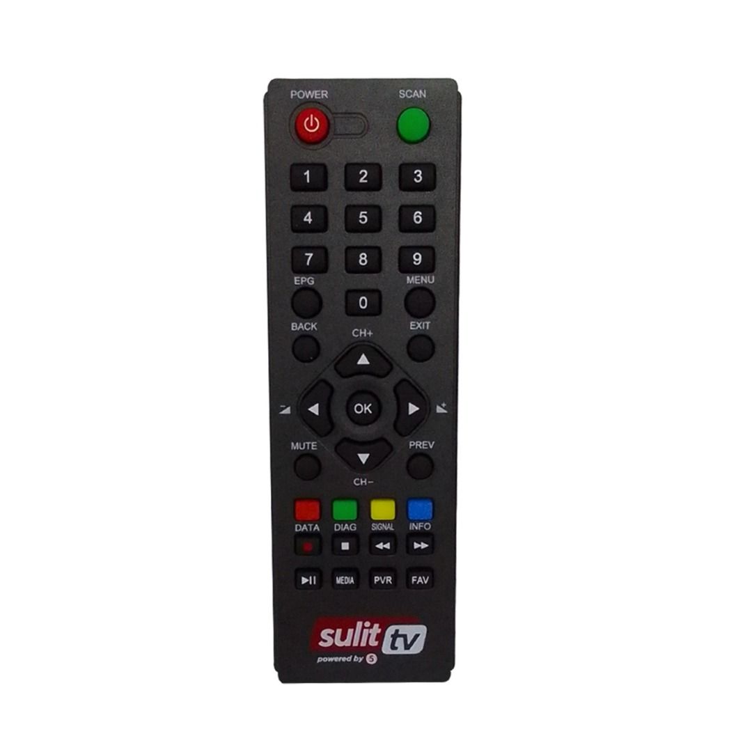 SULIT TV | Powered by TV5 | Power Adapter | Remote Control | Digital TV ...