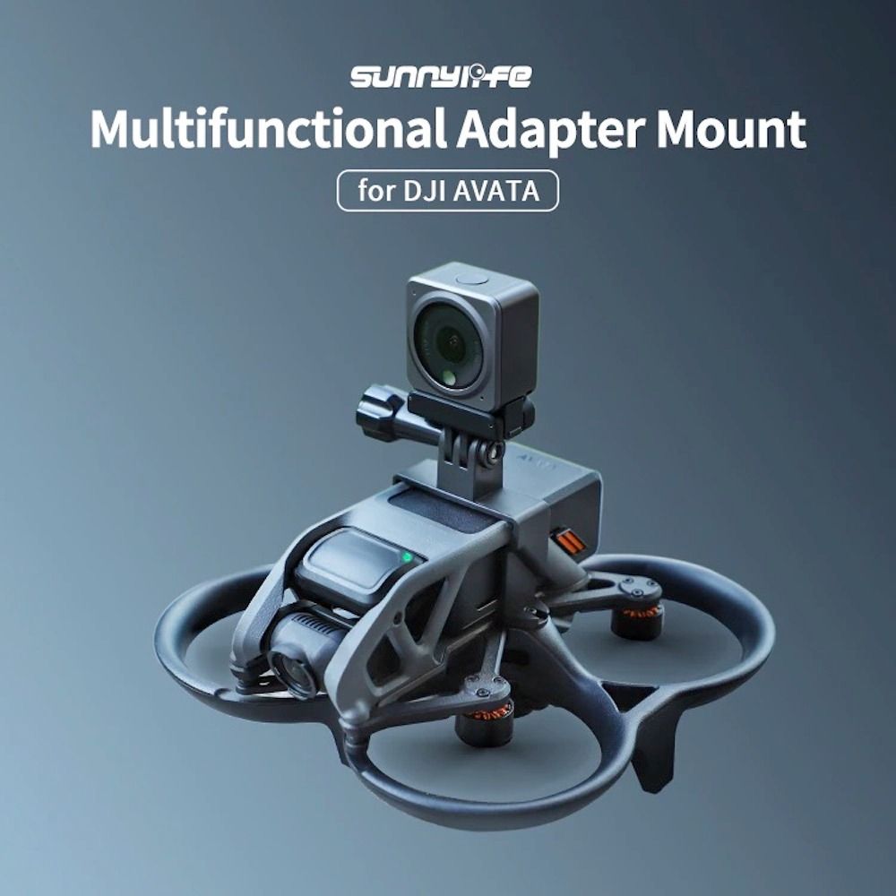 SUNNYLIFE Mount Adapter Bracket Camera Holder for DJI AVATA ...