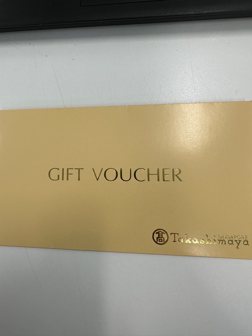 Takashimaya Vouchers worth $100, Tickets & Vouchers, Vouchers on Carousell