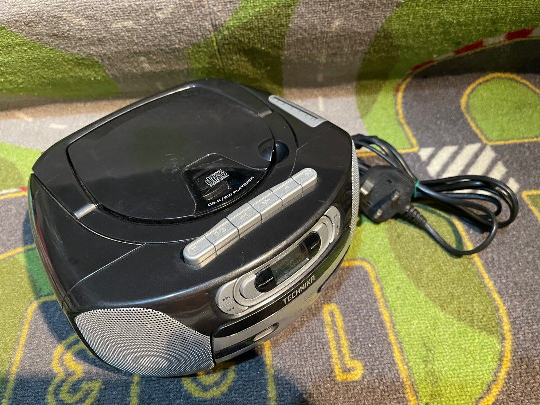 Technika Cd Radio Tape Boombox Portable 220v not aiwa sharp, TV & Home ...