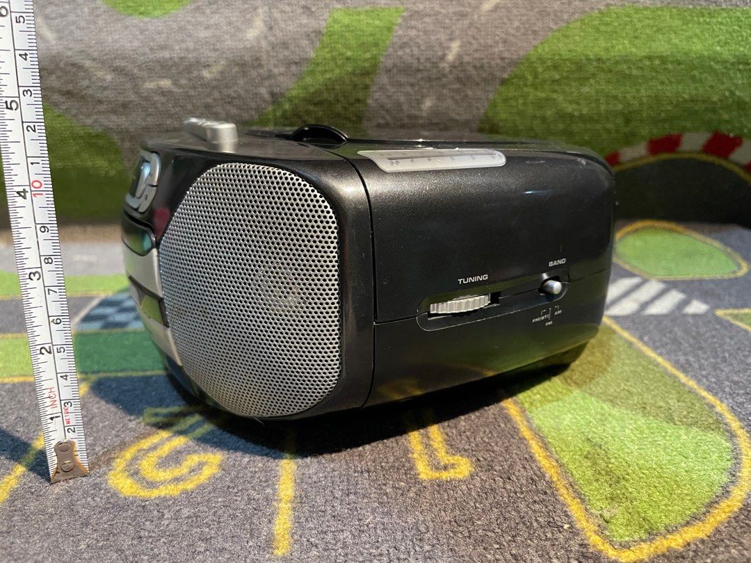 Technika Cd Radio Tape Boombox Portable 220v not aiwa sharp, TV & Home ...