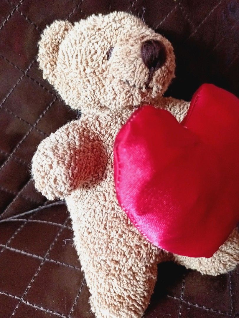 teddy bear I love you soft toy pick up 279a sengkang east av3mins fm ...