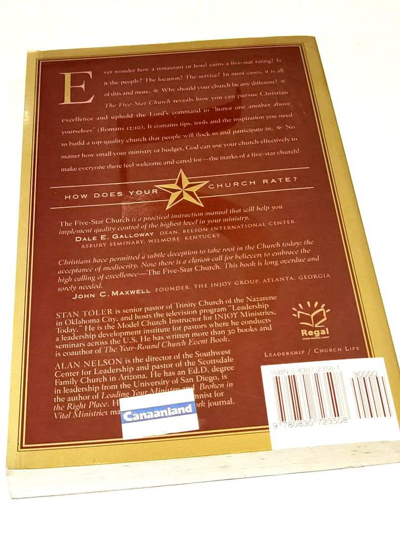 The Five Star Church Serving God And His People With Excellence Book By ...