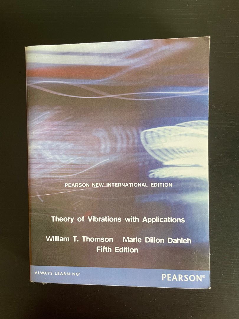 Theory of Vibrations with Application - Fifth Edition Pearson, Hobbies & Toys, Books & Magazines ...