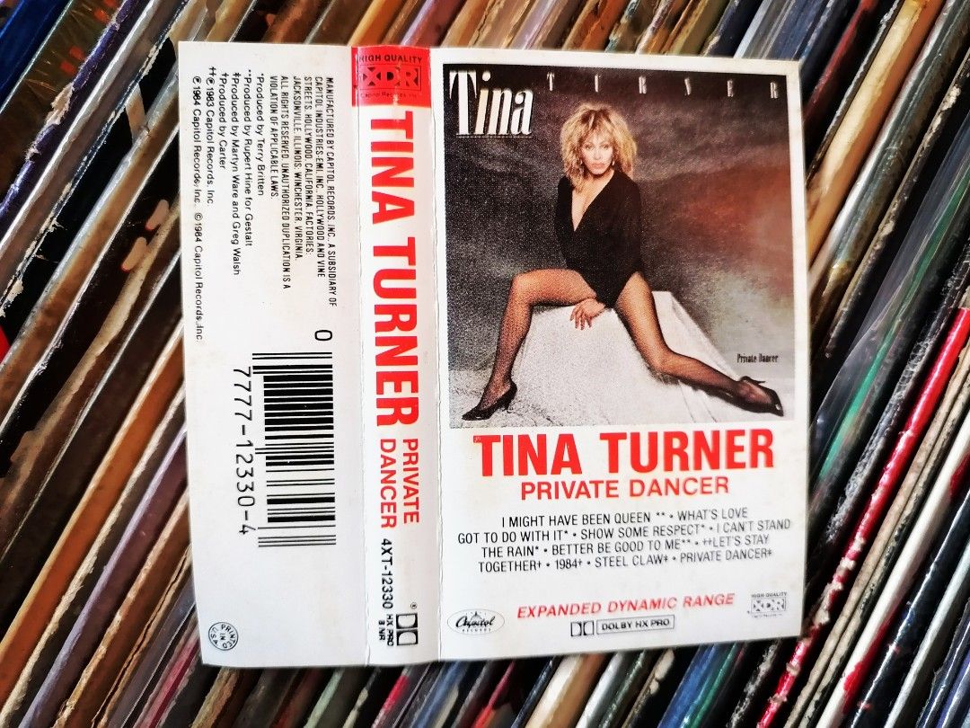 Tina Turner Private Dancer Cassette Tape Original Cassette Tapes ...