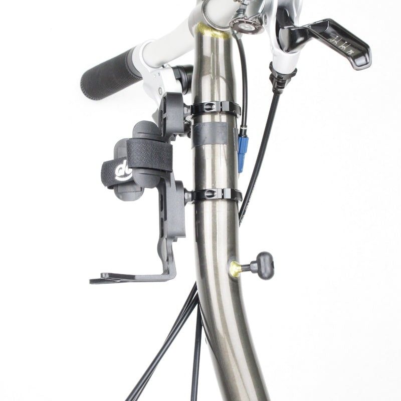 Titanium Screw Trigo Bottle Mount Holder | Dual Ring Clamp Brompton ...