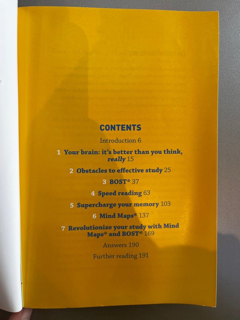 Tony Buzan The Buzan Study Skills Handbook, Hobbies & Toys, Books ...