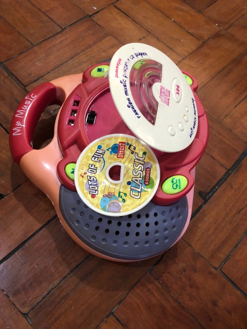 Toy CD Player with Lights and Sound, Babies & Kids, Infant Playtime on ...