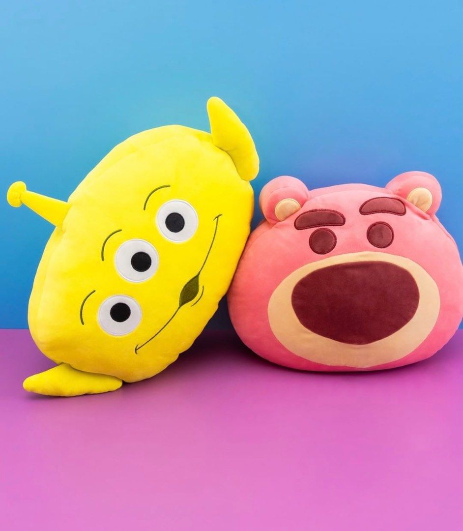 Toy Story Lotso Alien Pillow by Miniso on Carousell