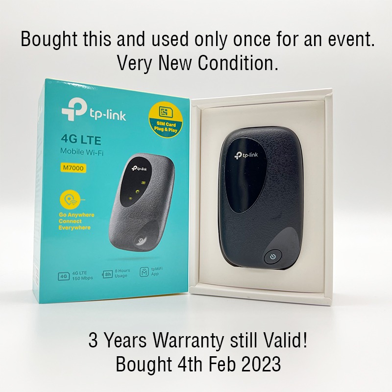 TP Link 4G LTE Mobile Wi-Fi, Mobile Phones & Gadgets, Other Gadgets on ...