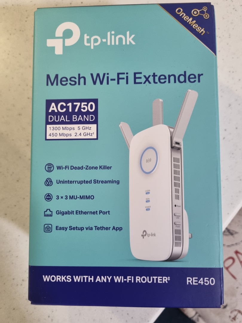 TP Link wifi mesh extender, Computers & Tech, Parts & Accessories ...