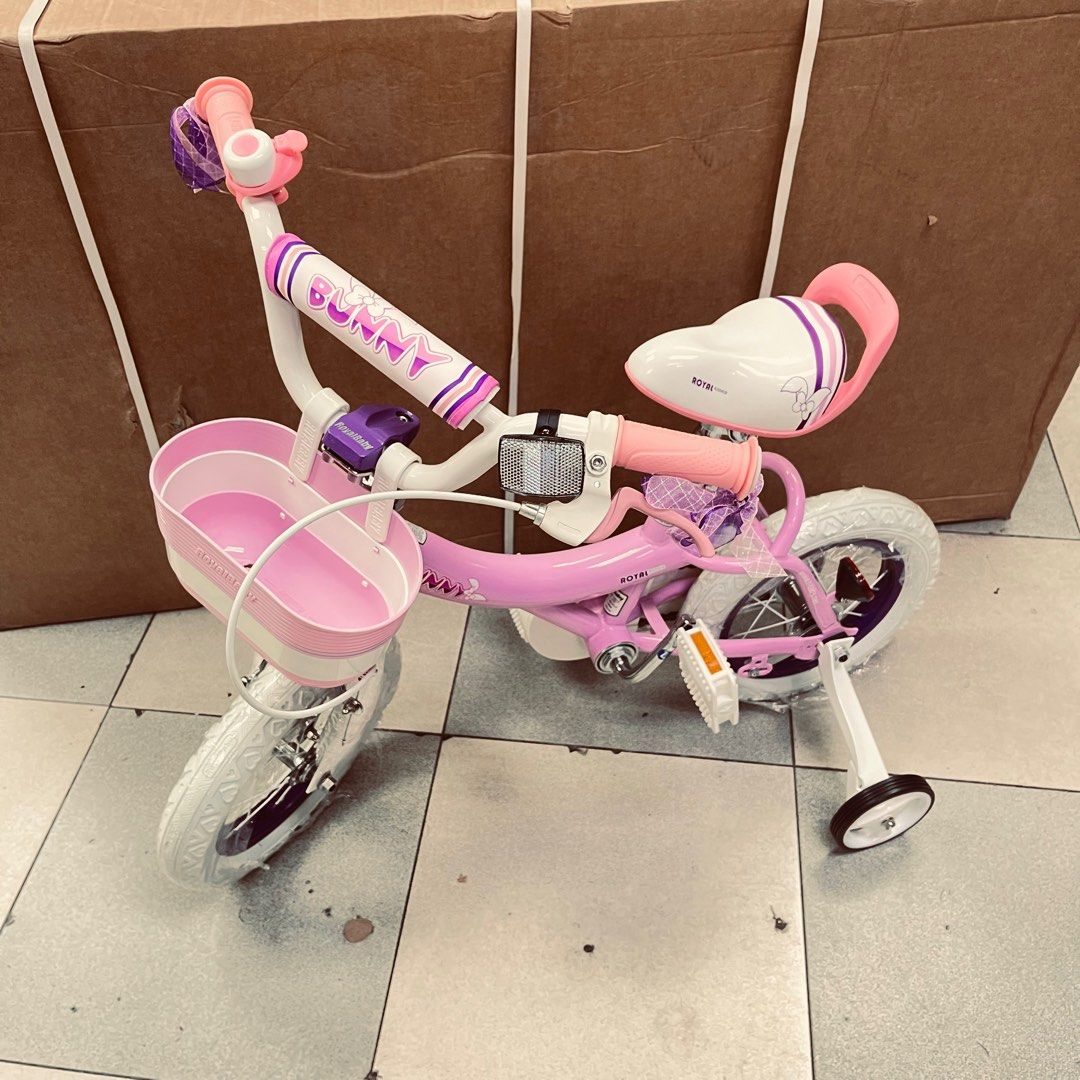 TP-ROYALBABY Jenny Kids Bike, Girls Bicycle 12 Inch Wheel for Ages 3-12 Years, Princess Bike ...