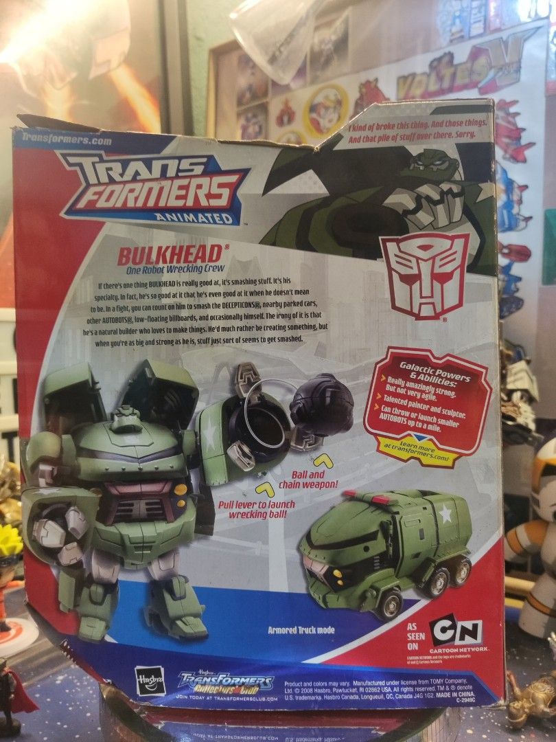 Transformers animated bulkhead BIB, Hobbies & Toys, Toys & Games on ...