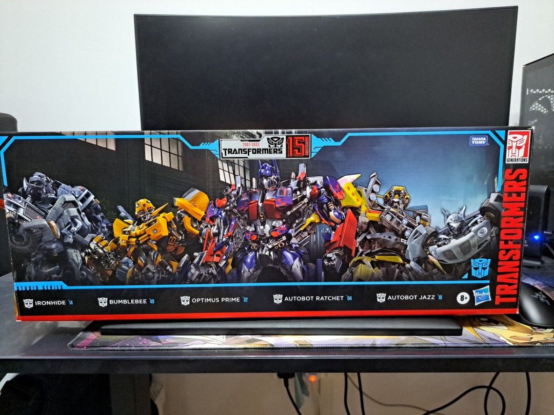 Transformers studio series 5 pack 2007 movie 15th anniversary set ...