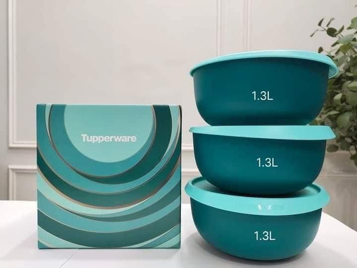 Tupperware brand Blossom Bowl(3), Furniture & Home Living, Kitchenware ...
