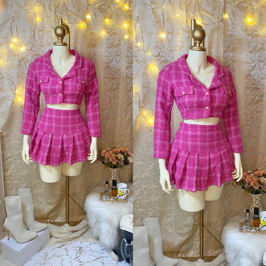 Tweed coords premium quality, Women's Fashion, Dresses & Sets, Sets or ...