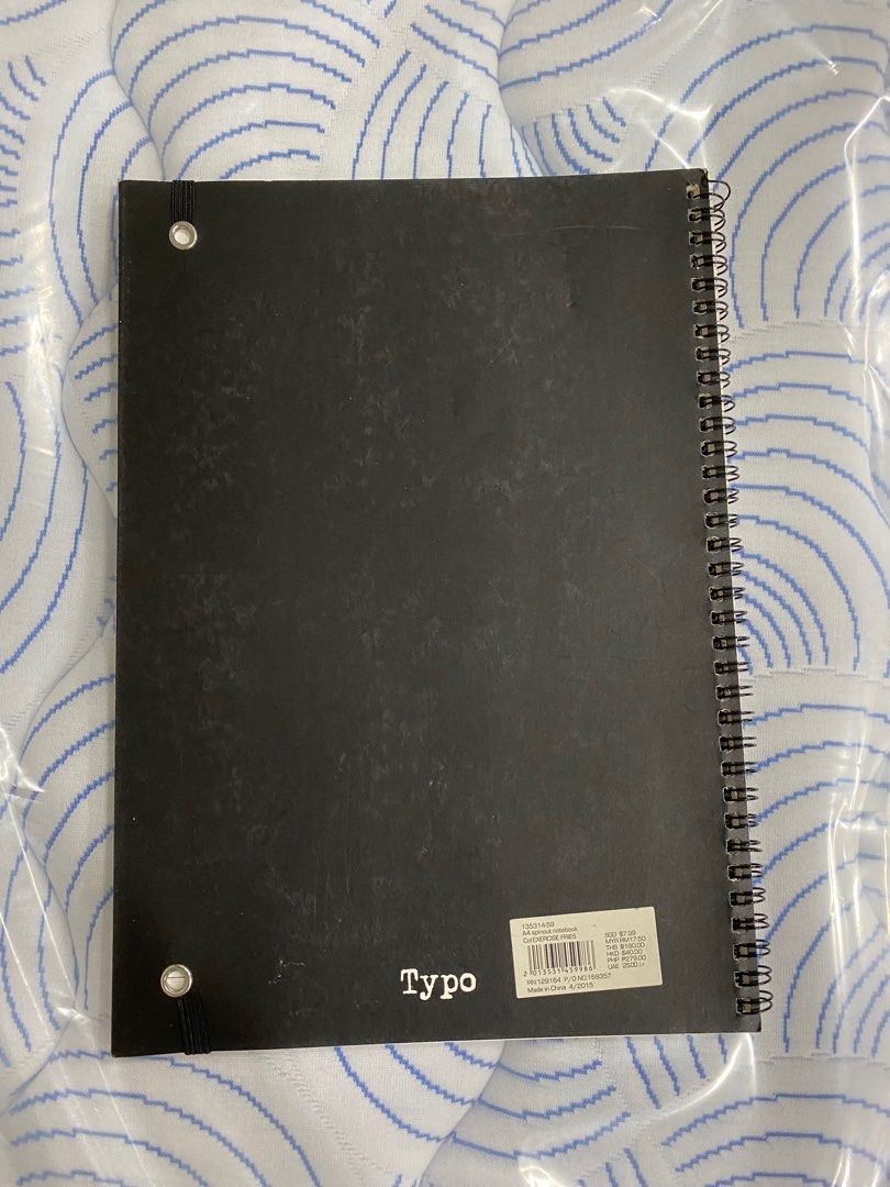 Typo A4 Notebooks, Hobbies & Toys, Stationery & Craft, Other Stationery ...
