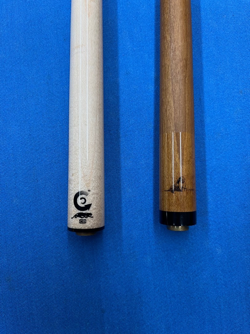 Uniloc Predator C8 shaft and Hsunami Shaft pool cue, Sports Equipment ...