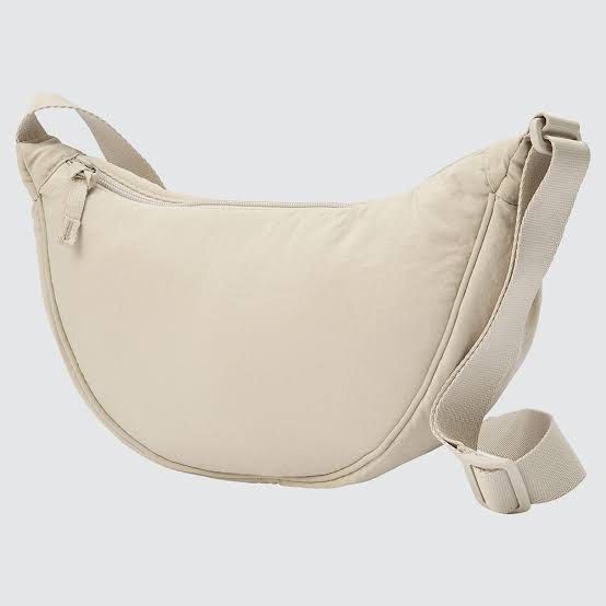 Uniqlo Dumpling Round Mini Shoulder Crossbody Bag, Women's Fashion ...