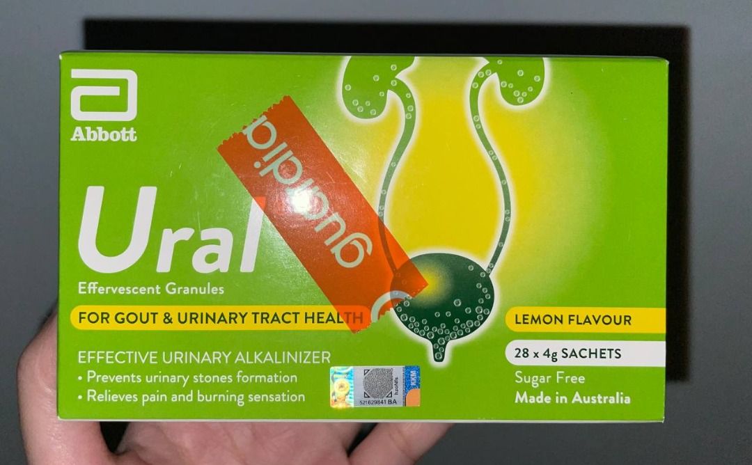 Ural Effervescent Granules Abbott, Health & Nutrition, Health ...