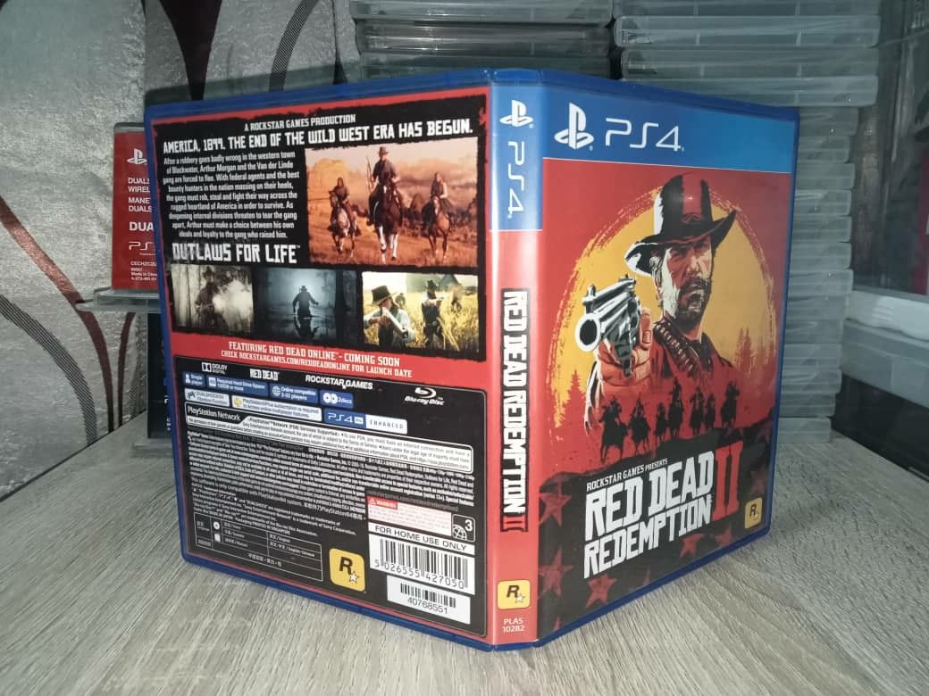 USED PS4 GAME : RED DEAD REDEMPTION 2 (R3), Video Gaming, Video Games ...