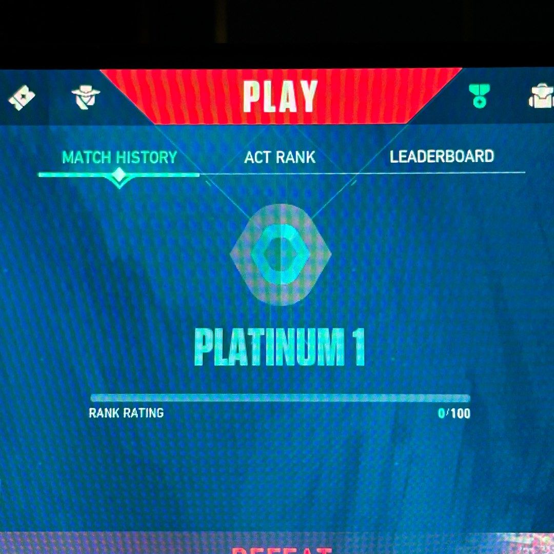 Valorant Platinum 1 Account, Video Gaming, Gaming Accessories, In-Game ...