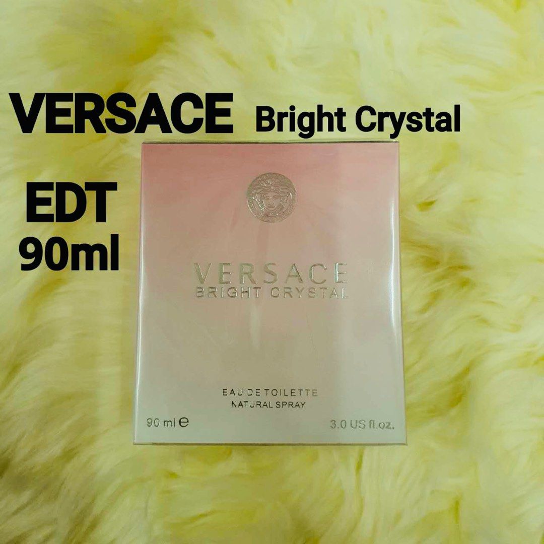 Versace Bright Crystal EDT Perfume 100% Ori with Bacth Code Checked, Beauty & Personal Care ...