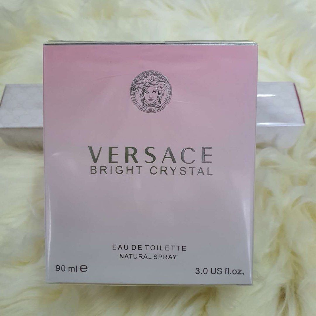 Versace Bright Crystal EDT Perfume 100% Ori with Bacth Code Checked, Beauty & Personal Care ...