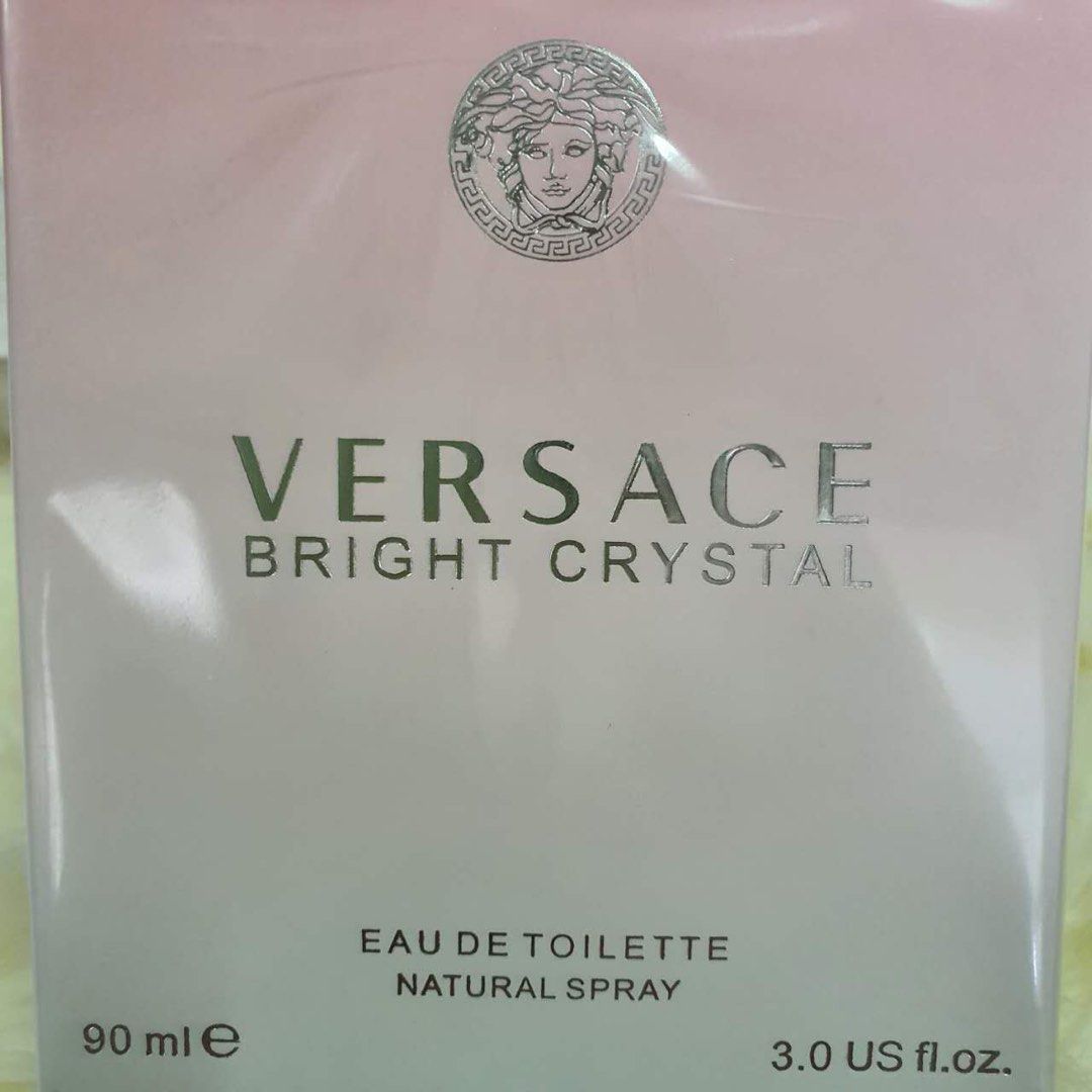 Versace Bright Crystal EDT Perfume 100% Ori with Bacth Code Checked, Beauty & Personal Care ...