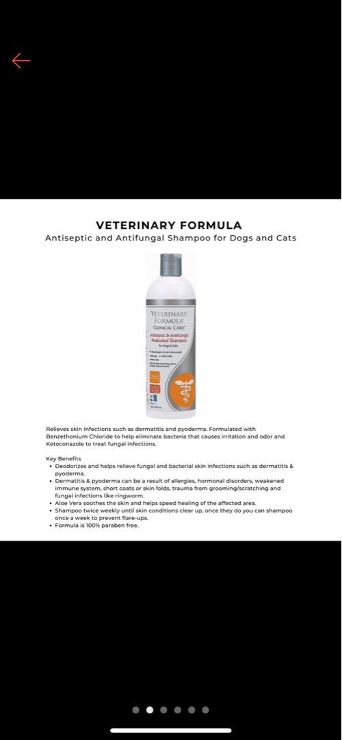 Veterinary Formula Clinical Care Antiseptic & Antifungal Medicated ...