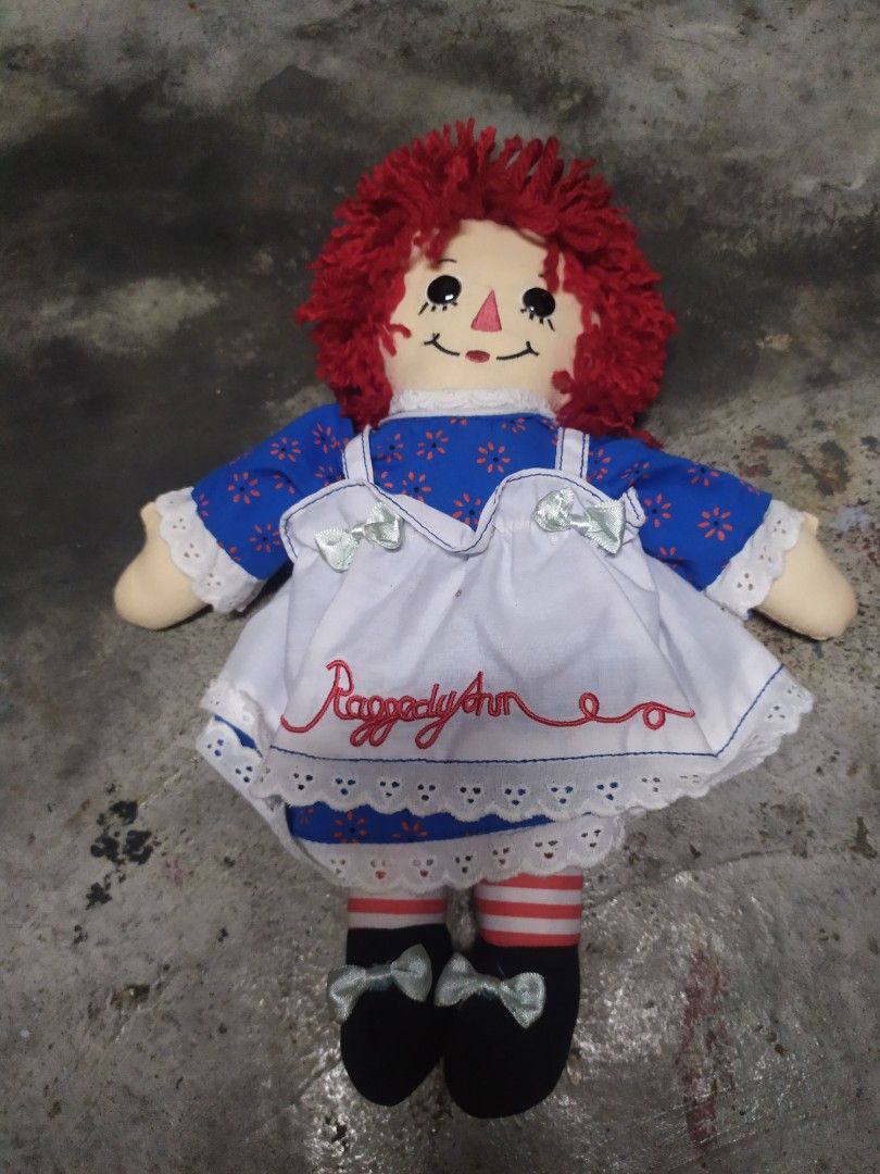 Vintage 80s Raggedy Ann Rag Doll, Hobbies & Toys, Collectibles ...