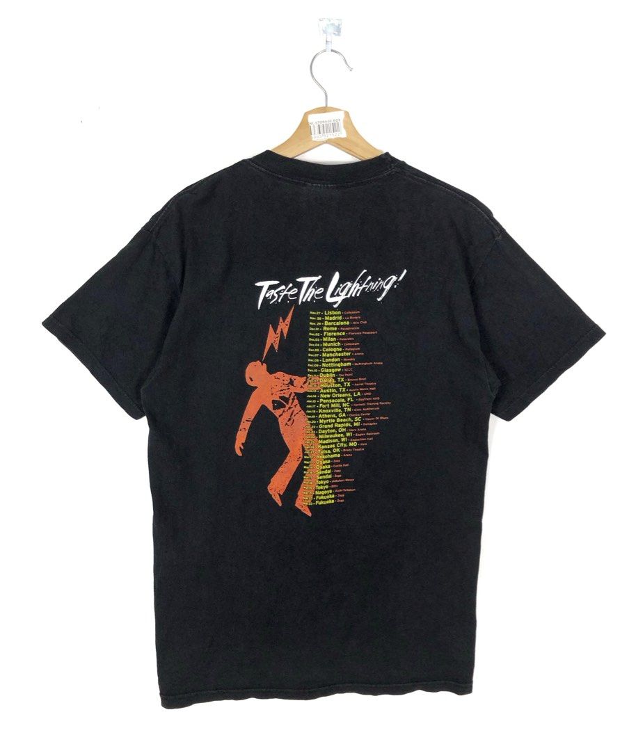 VINTAGE GREEN DAY Y2K 2001 TASTE THE LIGHTNING TOUR TEE, Men's Fashion, Tops & Sets, Tshirts ...