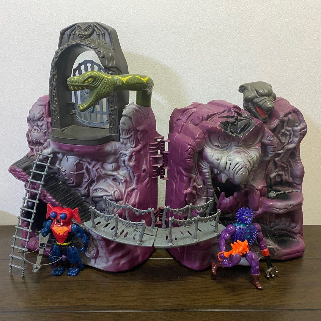 Vintage He-man Masters Of The Universe Snake Mountain Playset ...