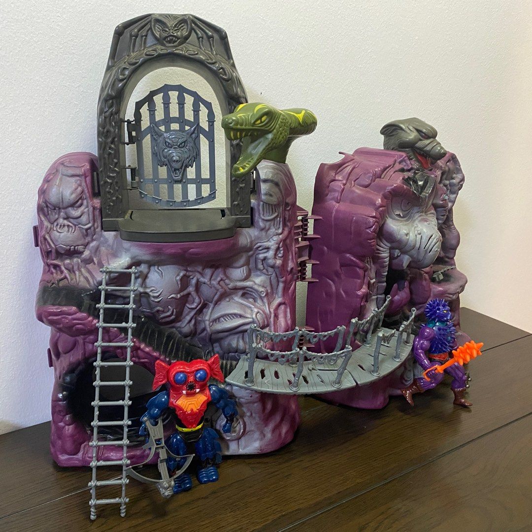 Vintage He-man Masters Of The Universe Snake Mountain Playset ...