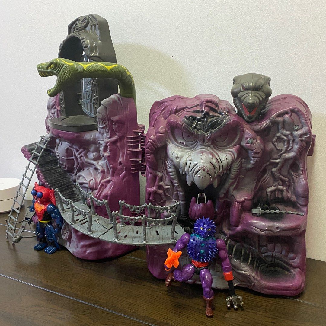 Vintage He-man Masters Of The Universe Snake Mountain Playset ...