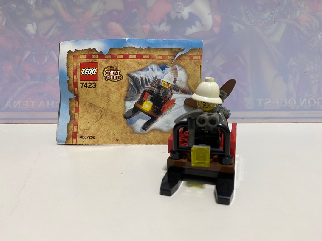 Vintage LEGO Adventurers Orient Expedition 7423 Mountain Sleigh on Carousell
