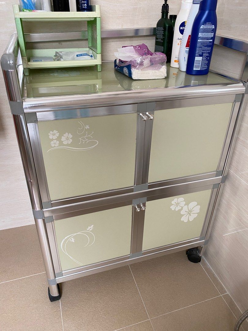 Water proof cabinet w wheels, Furniture & Home Living, Furniture ...