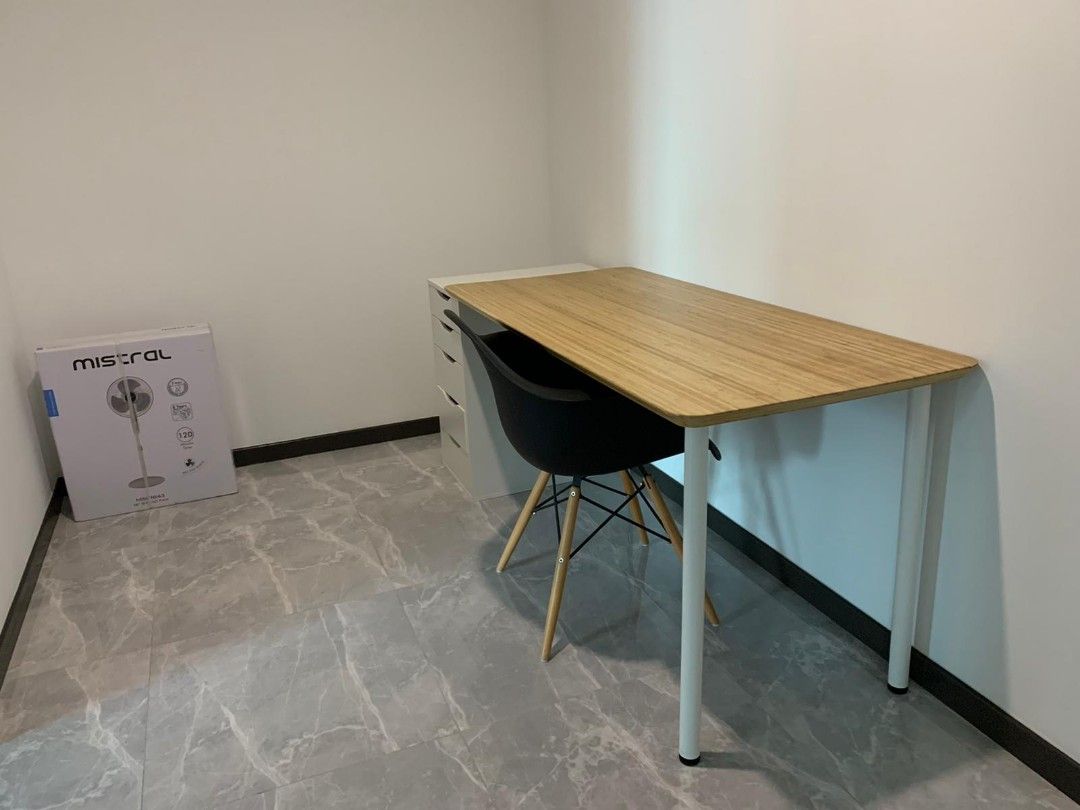 Working Table HILVER with Drawers ALEX, Furniture & Home Living ...