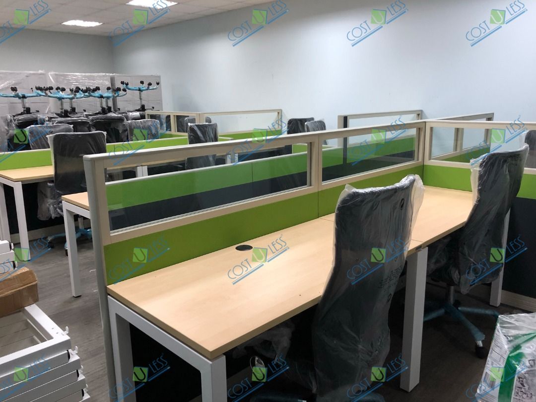 WORKSTATION TABLE OFFICE PARTITION & CUBICLE TYPE OFFICE FURNITURE ...