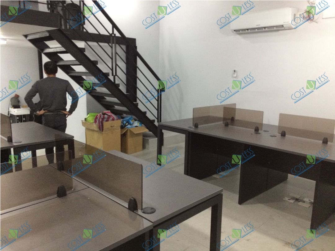 STATUS MODERN DESK, WORKSTATION TABLE OFFICE PARTITION & CUBICLE TYPE ...