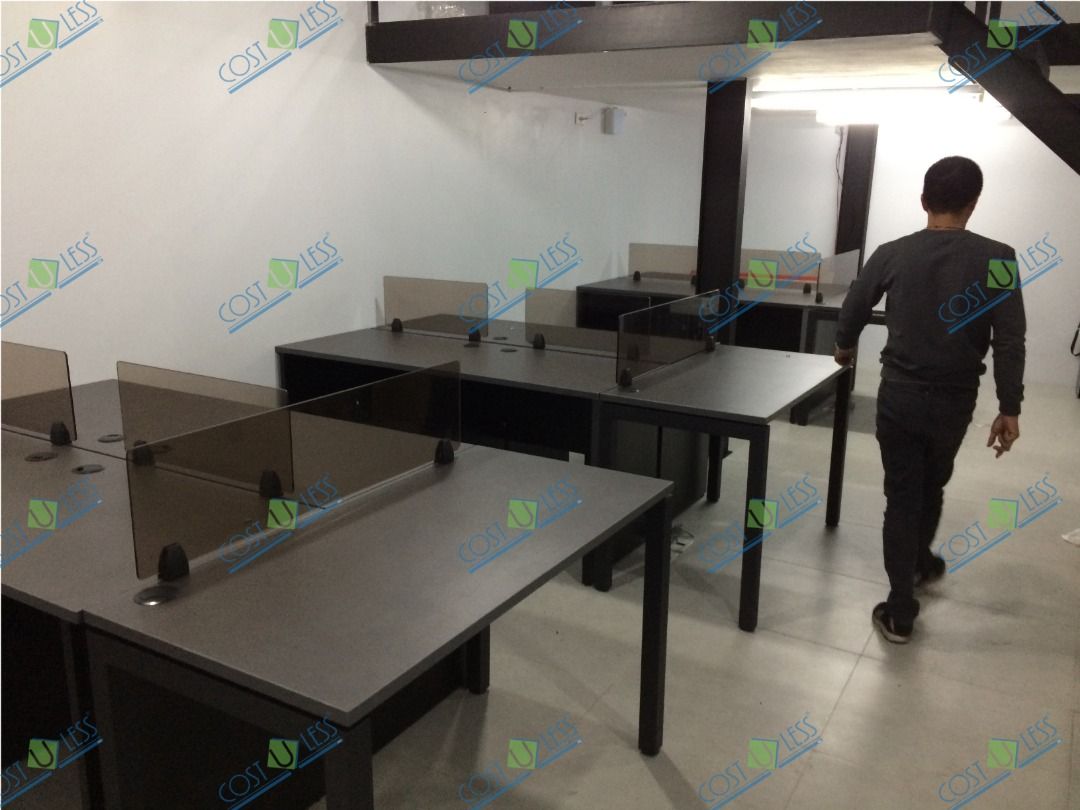STATUS MODERN DESK, WORKSTATION TABLE OFFICE PARTITION & CUBICLE TYPE ...