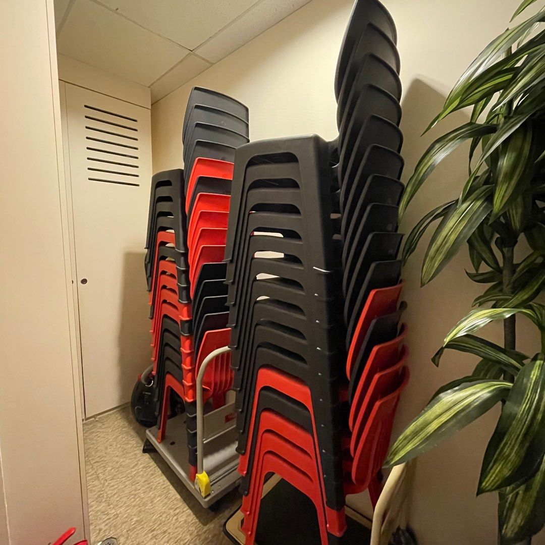 x30 Sliff plastic chairs, Furniture & Home Living, Furniture, Chairs on ...