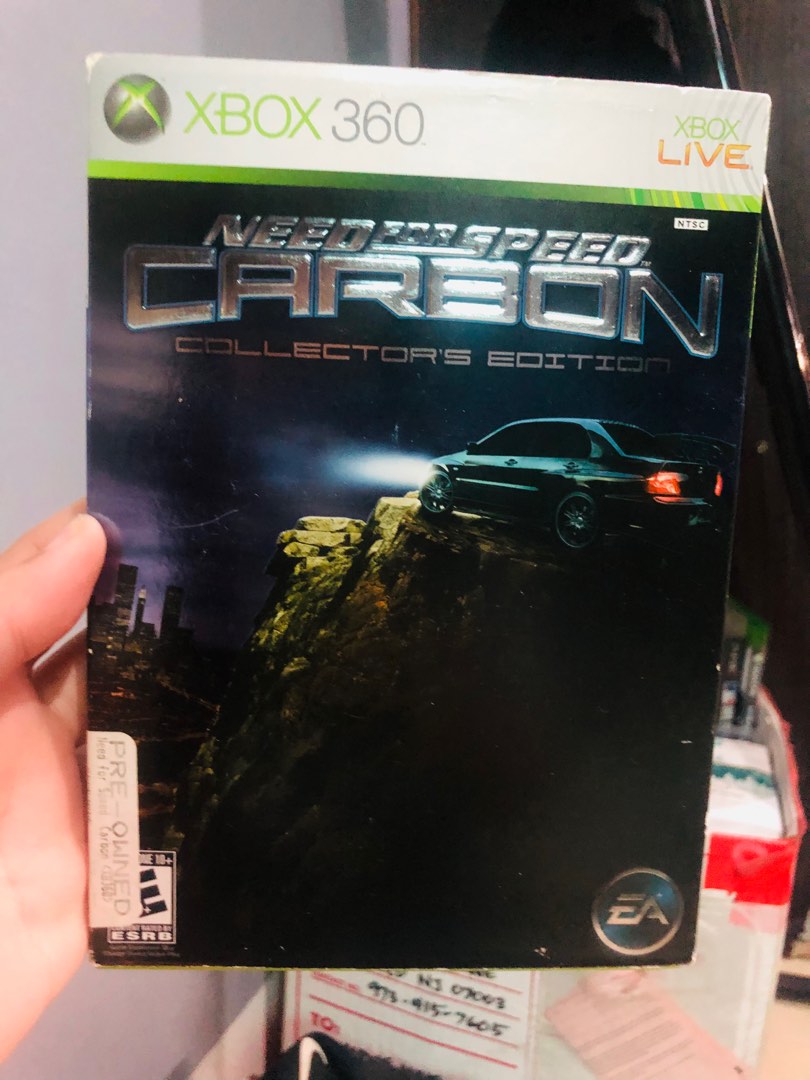 Xbox 360 Need for speed carbon limited edition on Carousell
