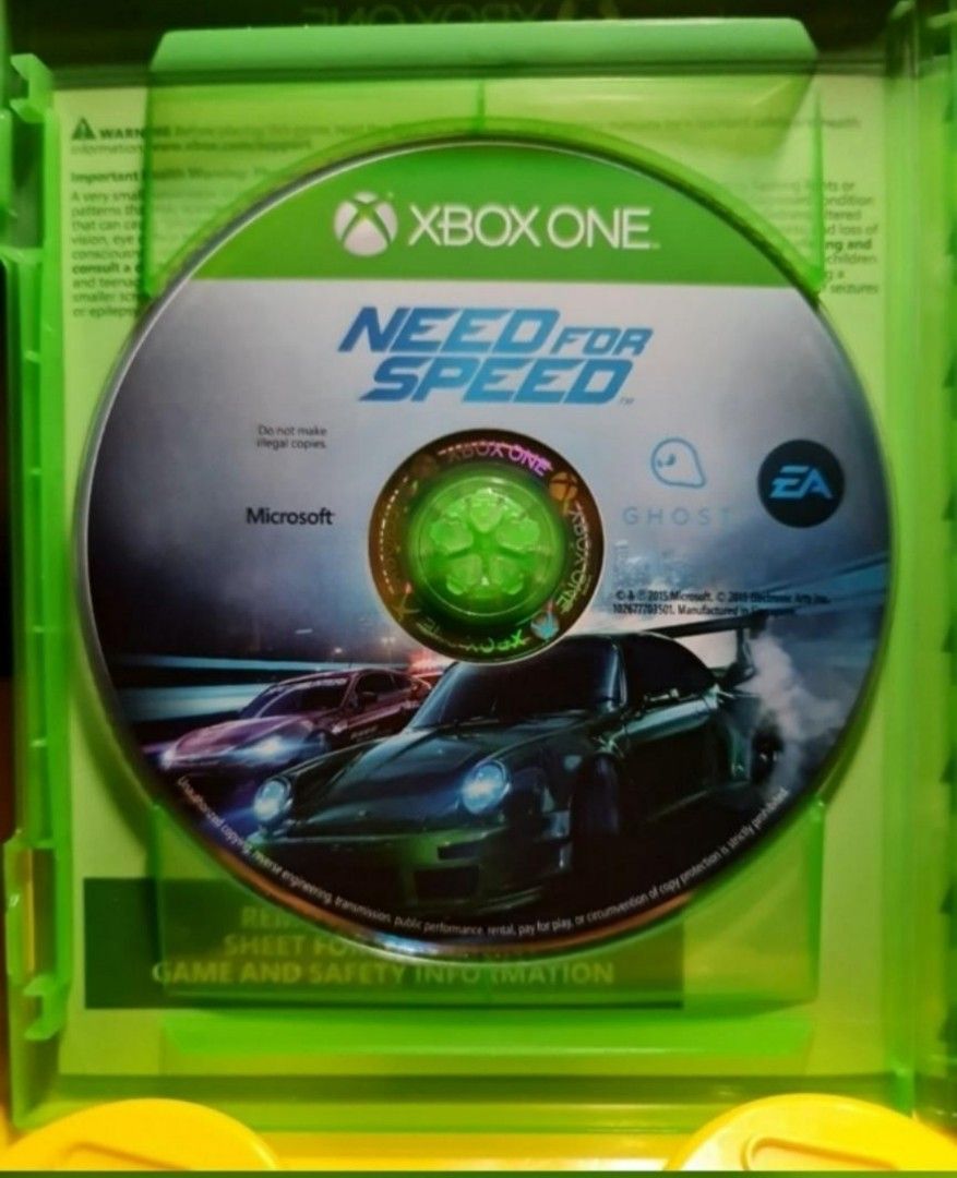 Xbox One Need For Speed NFS, Video Gaming, Video Games, Xbox on Carousell
